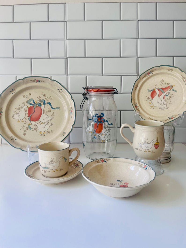 International Marmalade Kitchenware, Duck, Geese Dinnerware ...