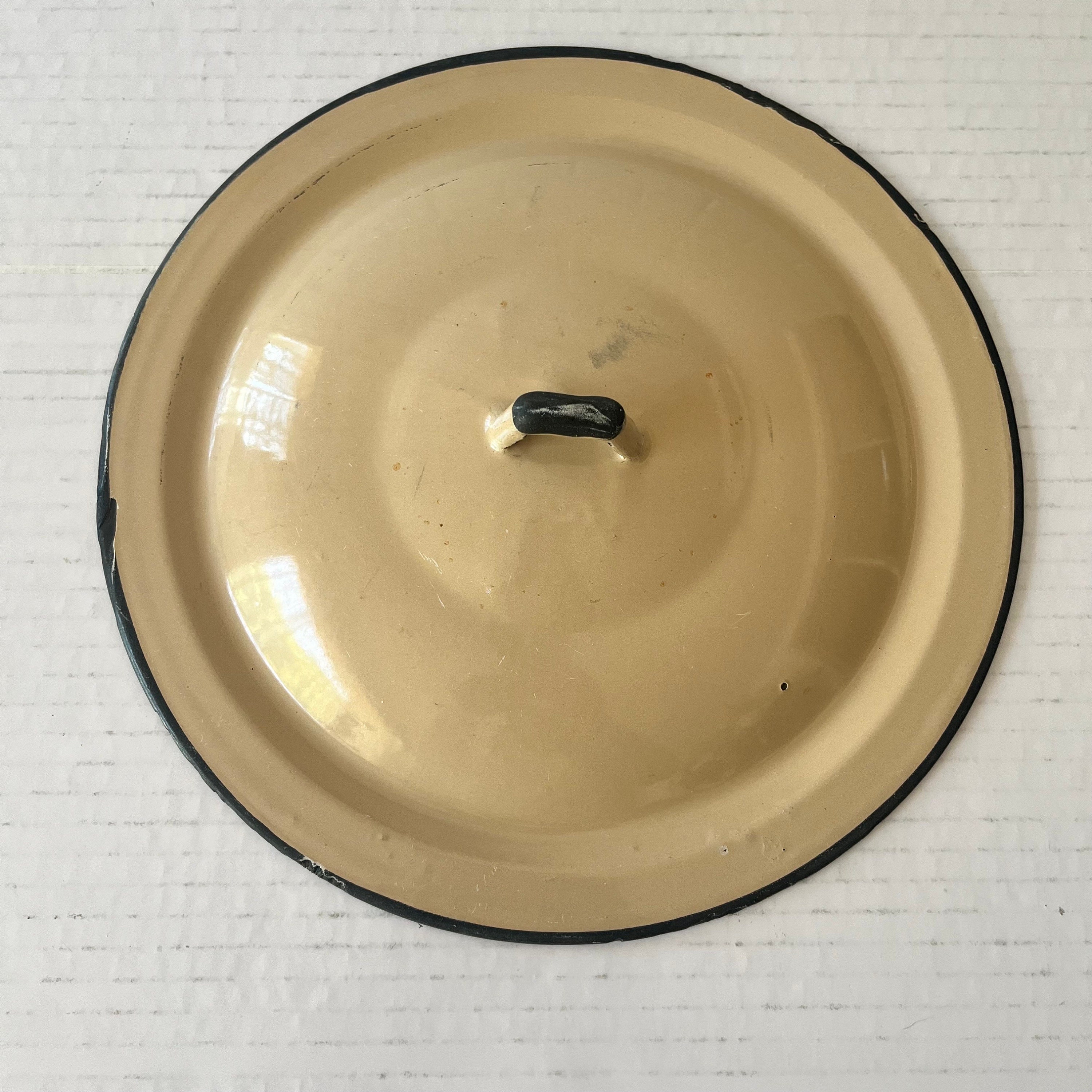 Vintage Enamelware, Peltre Stockpot, Replacement Lids, Cottagecore ...