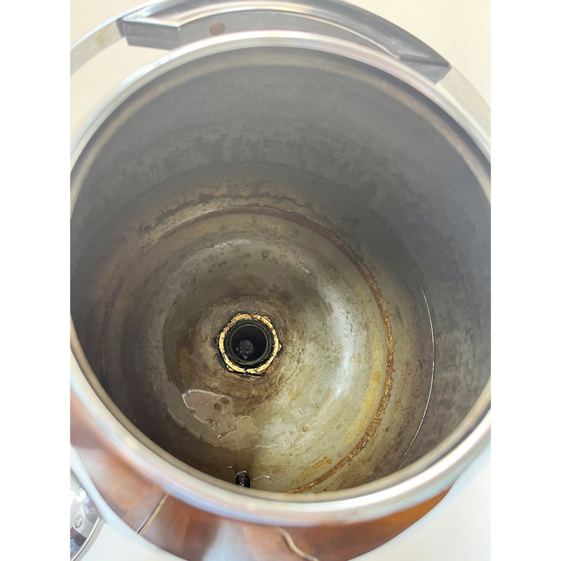 Vintage MCM Duracrest Model 135 8 - 35 Cup Percolator, Retro Automatic ...