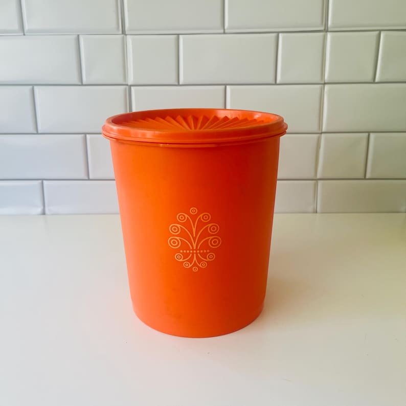 Vintage Tupperware Servalier Containers With Sunburst Lids Retro ...