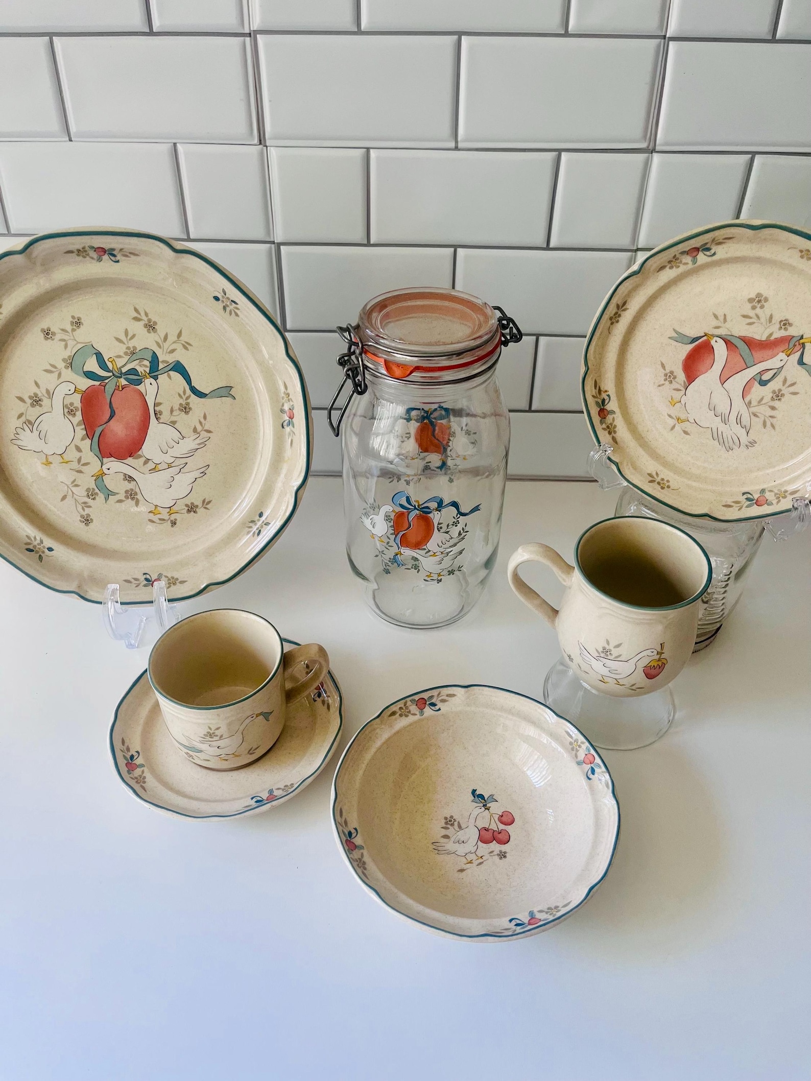 International Marmalade Kitchenware, Duck, Geese Dinnerware ...