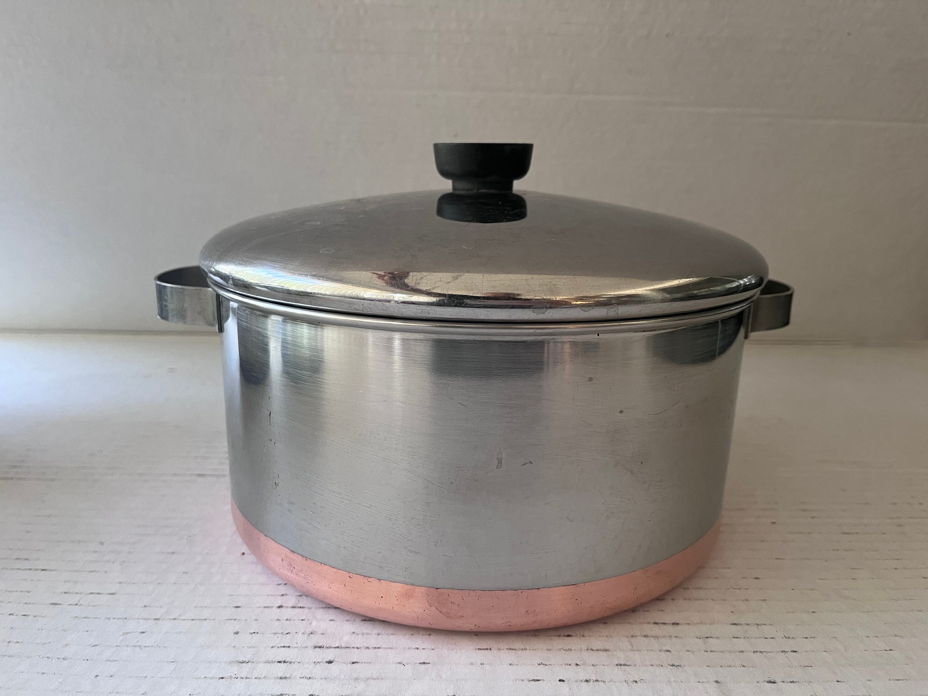 Revere Ware Copper Bottom Pre 1968 Cookware Stock Pot Sauce - Etsy