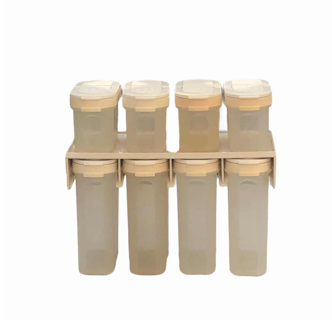 Vintage Tupperware Modular Mate Spice Rack Pink Grey - Etsy