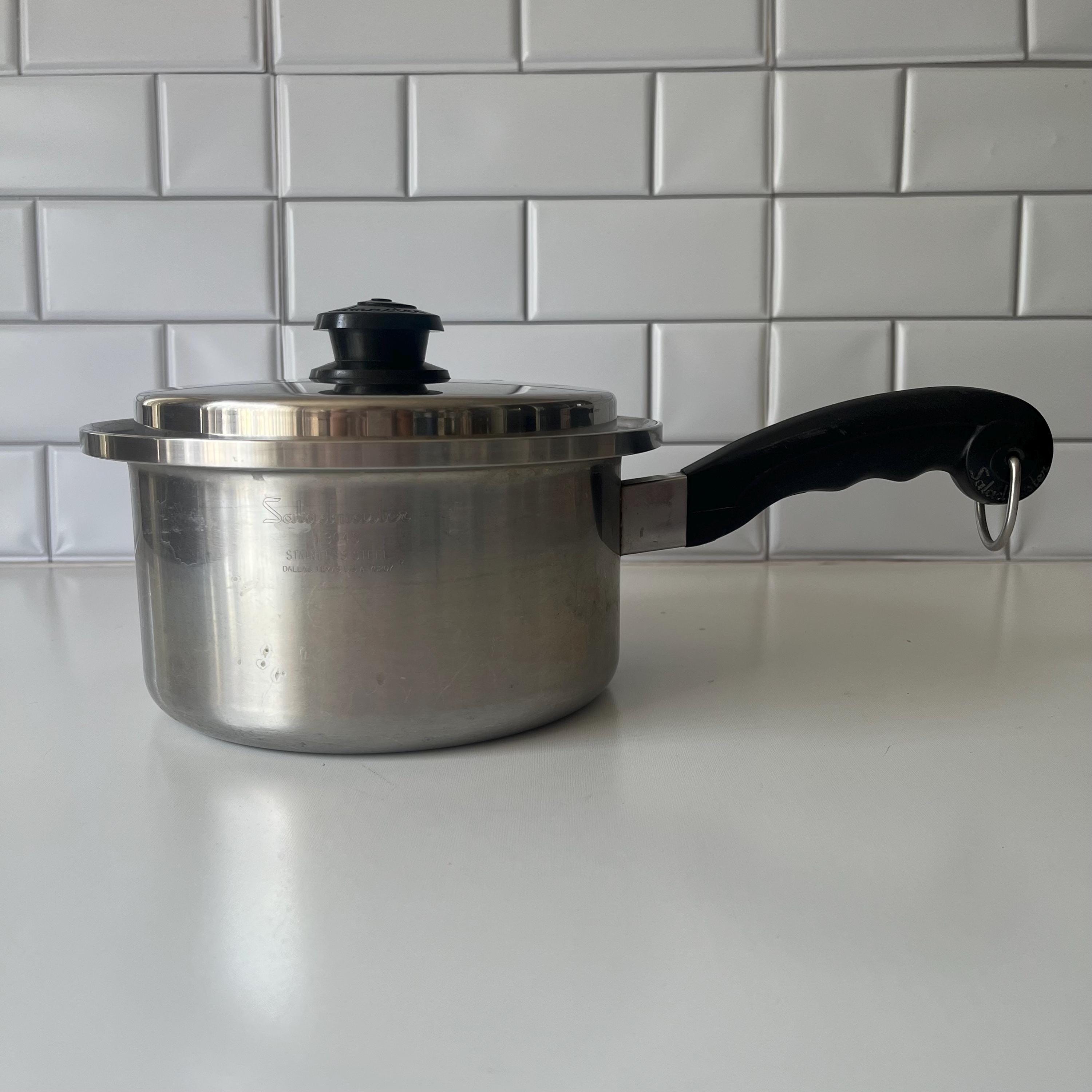Saladmaster Tri-clad Stainless Steel Cookware Set, Texas USA Pots, Vapo ...