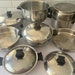 Vintage RENA WARE Cookware, Stock Pot, Stainless Steel 3 Ply, USA ...
