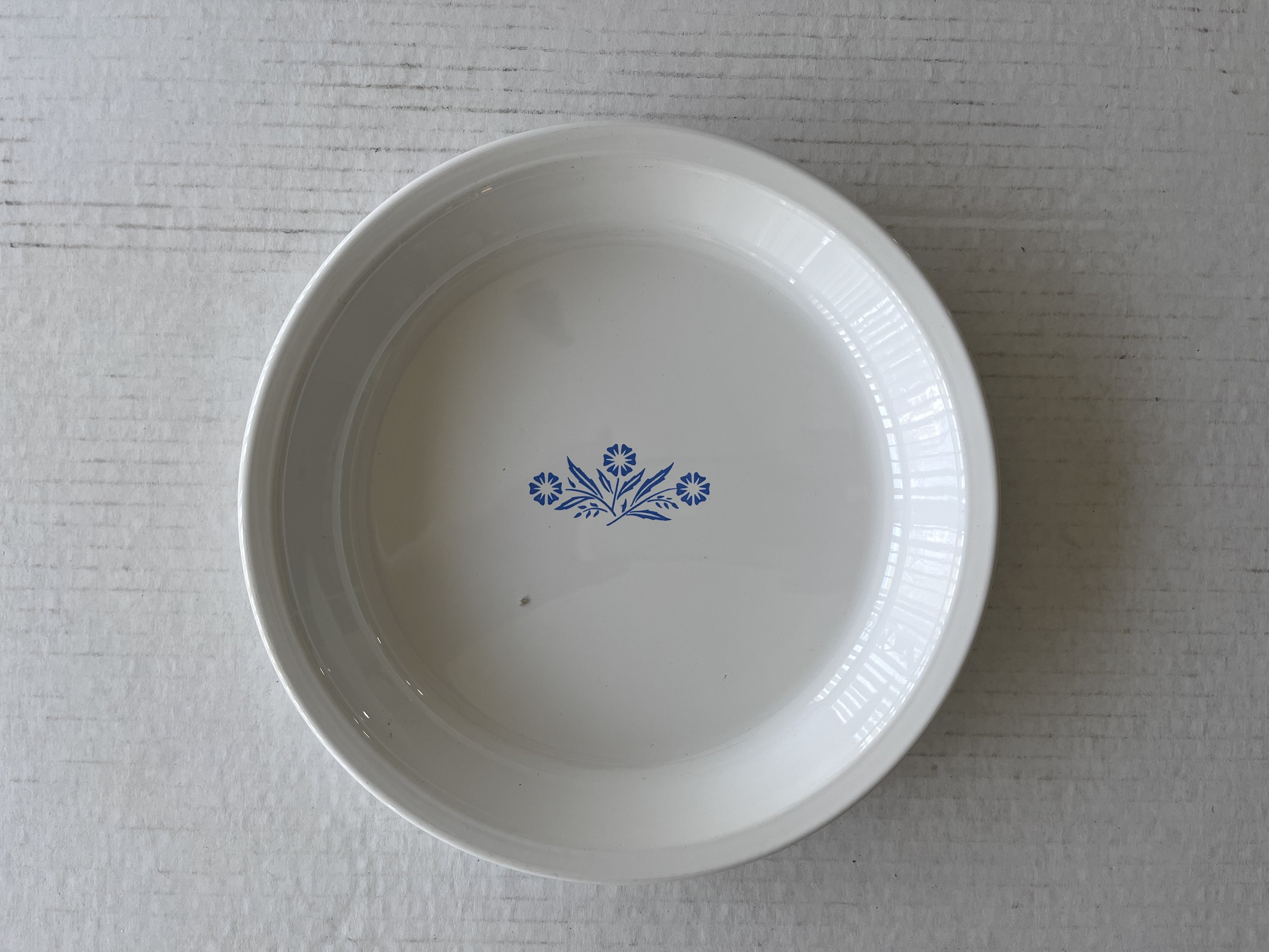 Vintage Corning Ware, Blue Cornflower, Milk White Glass Ovenware, Loaf ...