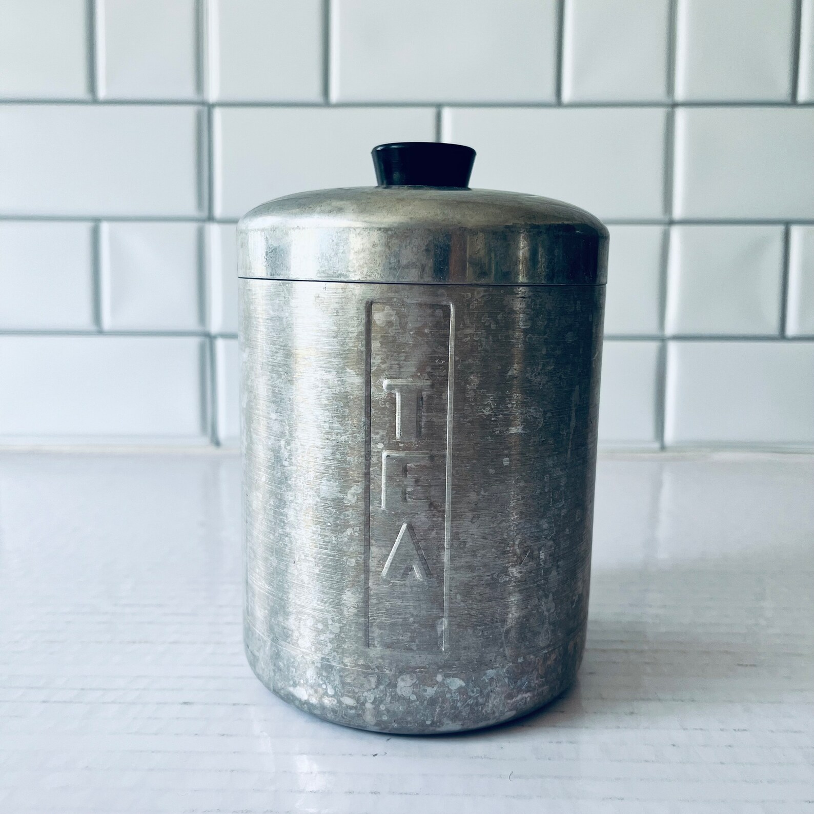 Kromex Aluminum Canisters, Cake Carrier, Beacon Ware Pitcher, Vintage ...