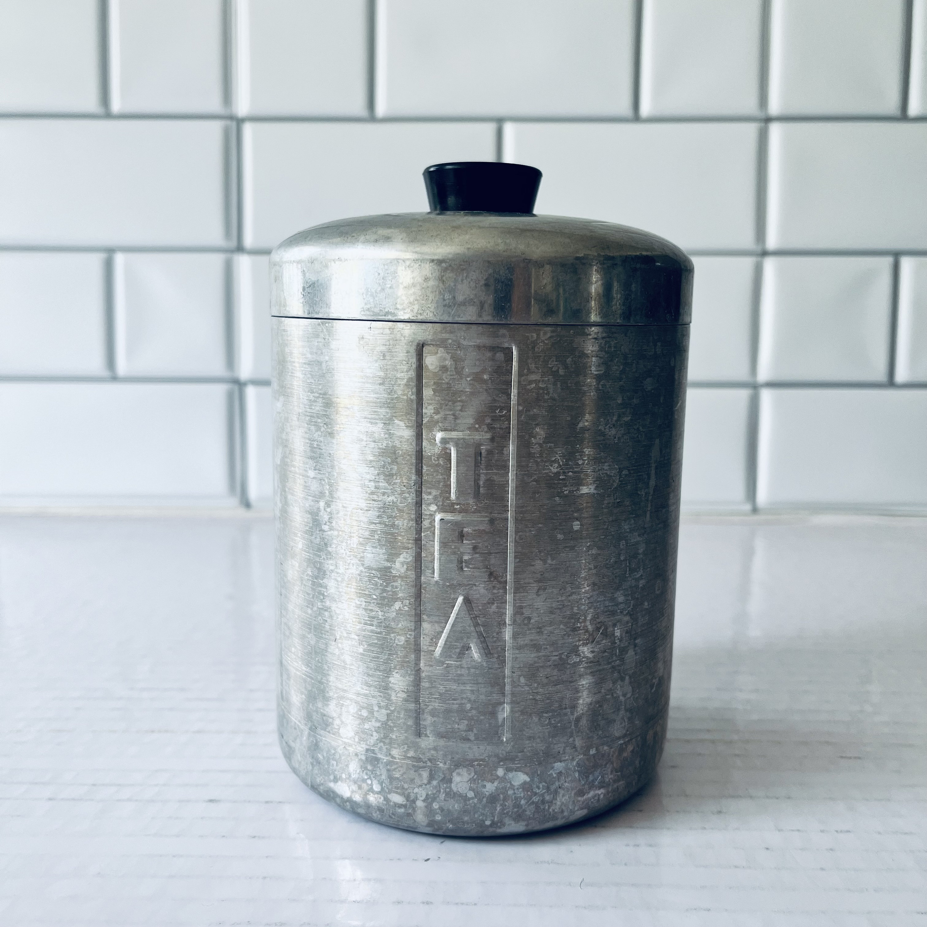 Kromex Aluminum Canisters, Cake Carrier, Beacon Ware Pitcher, Vintage ...