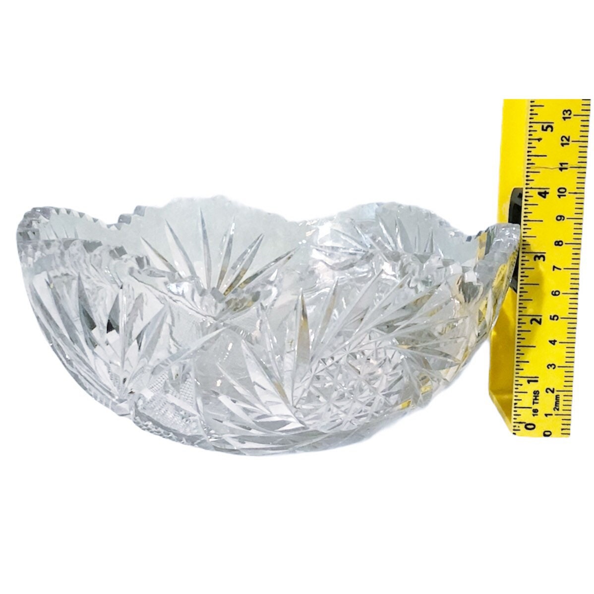 Crystal Berry, 8 Bowl, Brilliant Period, Sawtooth Edge, Pineapple and ...