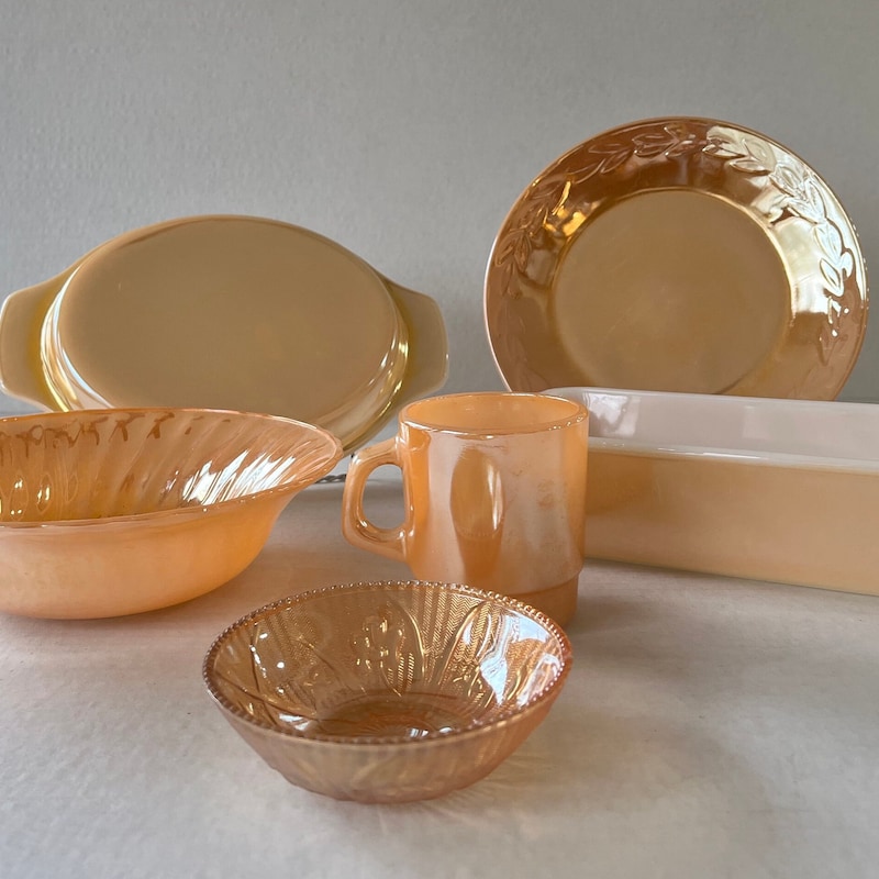 Orange Fire King Oven Ware - Etsy