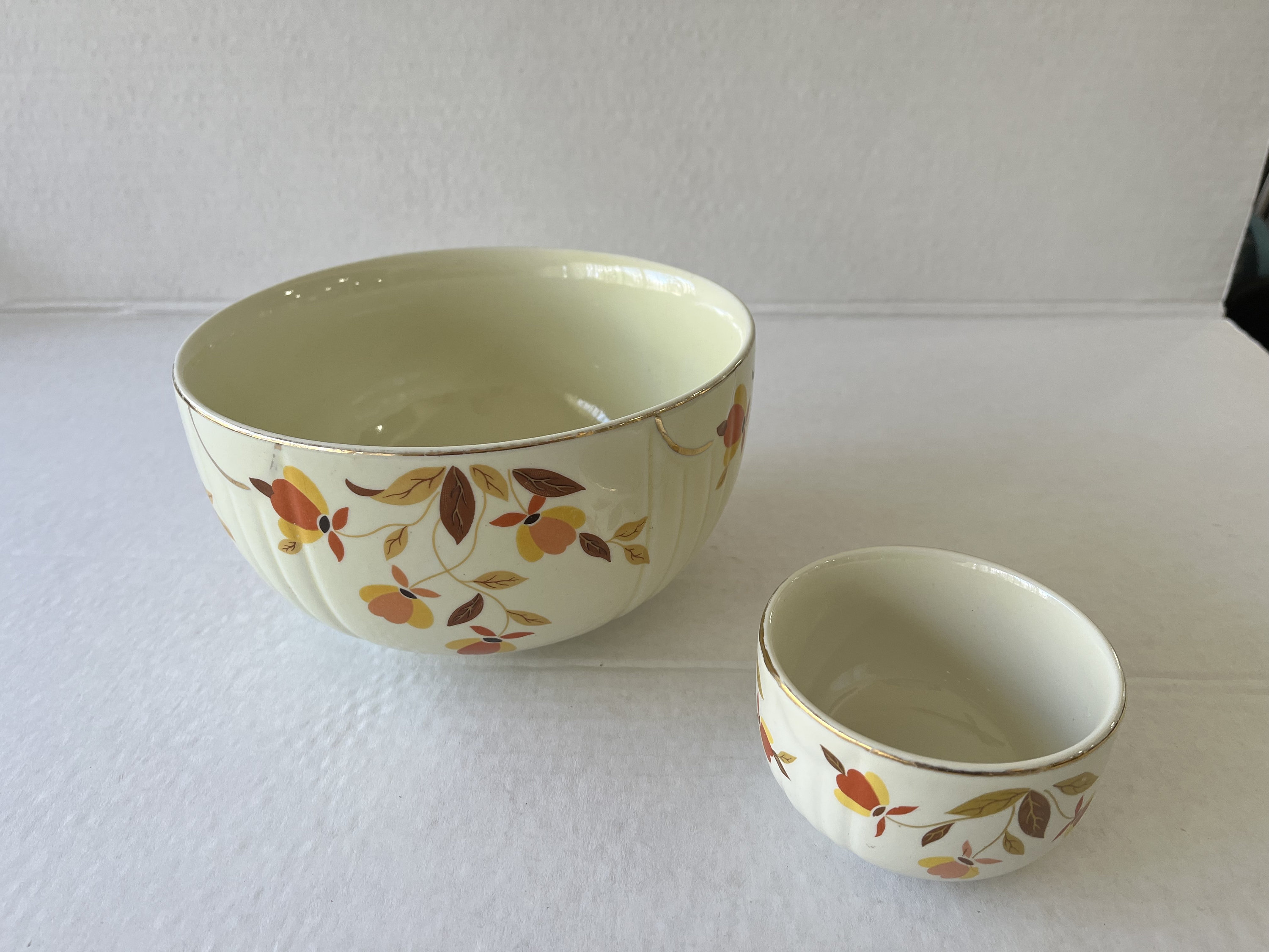 Vintage HALL'S Autumn Leaf, Jeweled Radiance, Dinnerware, Superior ...