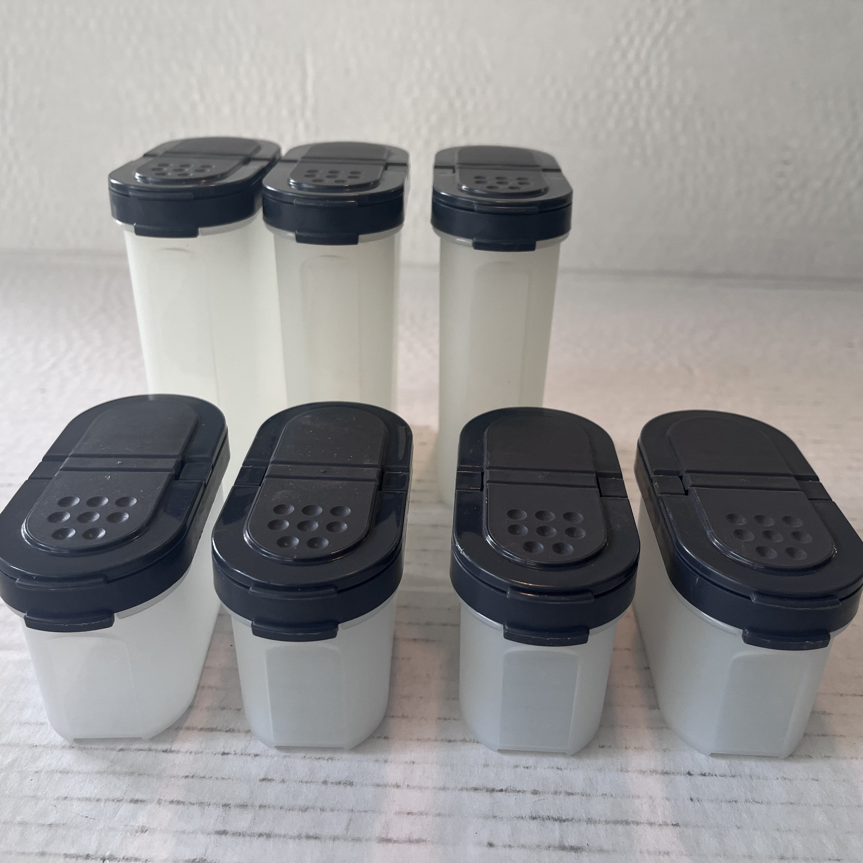 Vintage Tupperware, Modular Mate, Spice Rack, Pink, Grey, Ivory ...