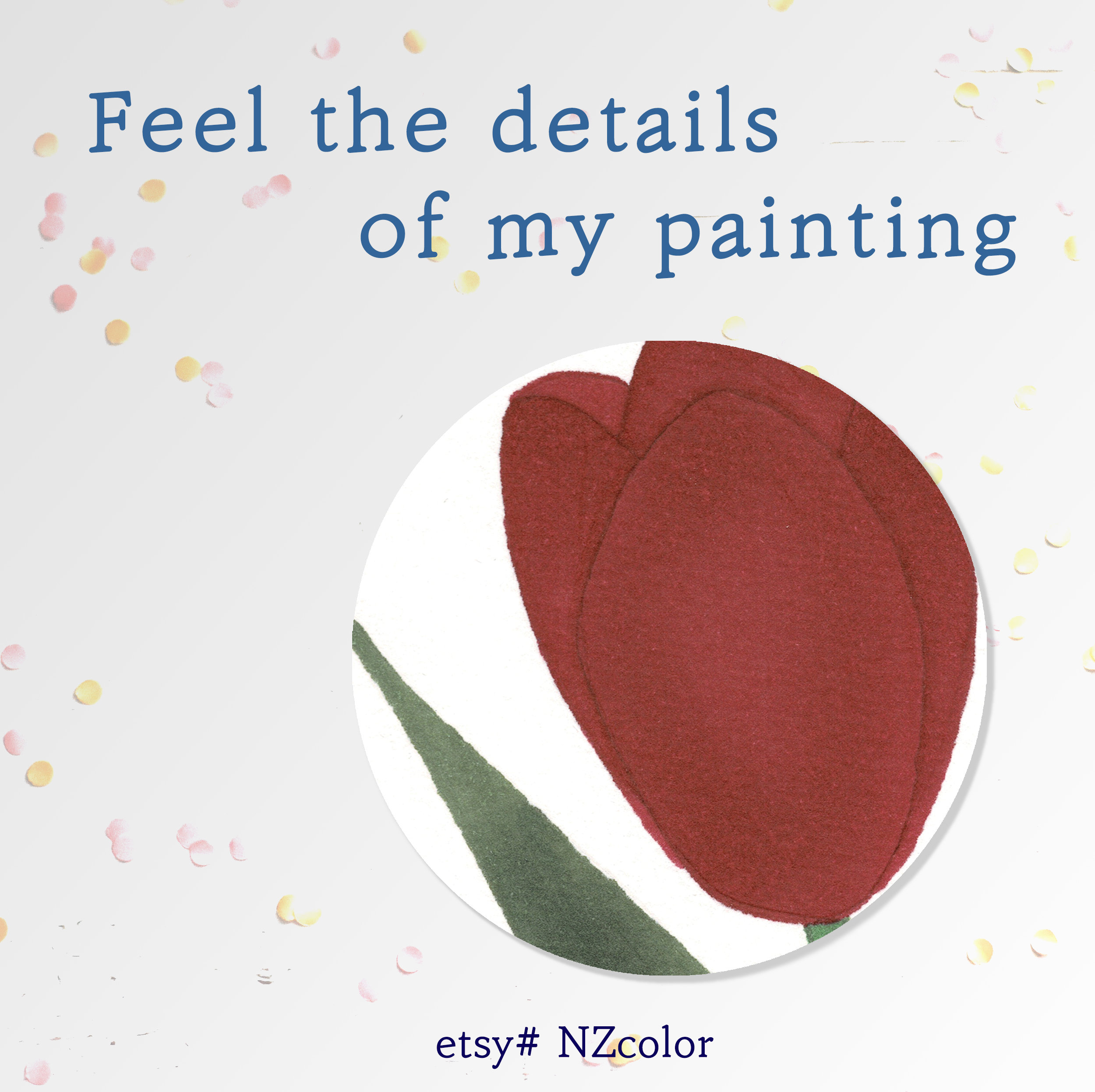 TULIP_RED 2-001 Flower Art Print Printable Art Poster, Printable Tulip ...