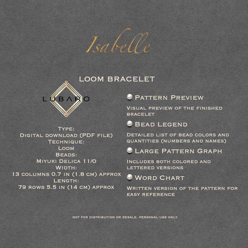 Loom Pattern, Blue and Gold Geometric Bracelet Pattern, Native American Inspired Loom Bracelet ...