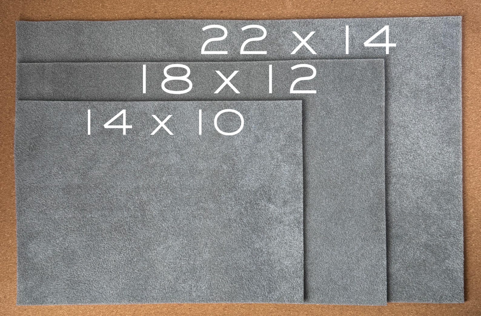 Large Gray Vellux Beading Mat: Soft Bead Artist Work Surface, Foam Mat ...