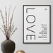 God is Love Print Love Bible Verse Love Wall Art Love Print Love Quote ...