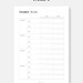 2024 Year at a Glance Printable Inserts Yearly 12 Months Overview ...