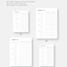 2024 Year at a Glance Printable Inserts Yearly 12 Months Overview ...