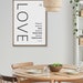 God is Love Print Love Bible Verse Love Wall Art Love Print Love Quote ...