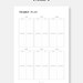 Yearly Planner to Do List Printable | Quarterly Work & Life to Do List ...