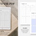 2023 Quarterly Work & Life to Do List Printable Yearly Overview ...