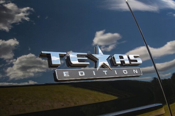 Texas Edition 3M Stick on Emblem Badge Decal FITS Sierra Chevy | Etsy