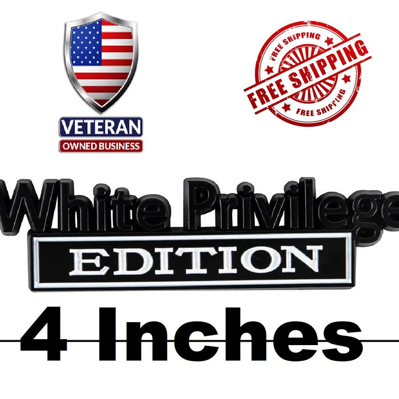White Privilege Card - Etsy