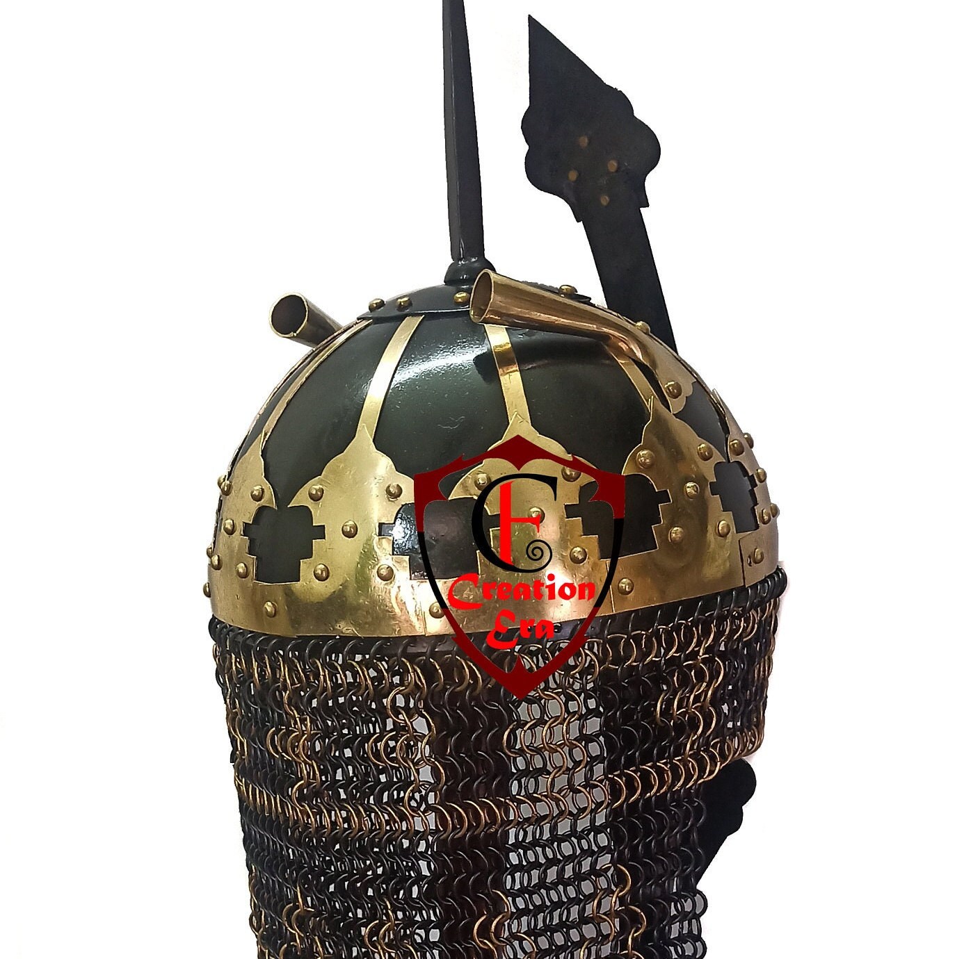 Ottoman Islamic Persian Kufic Helmet Khula Khuda With - Etsy Australia