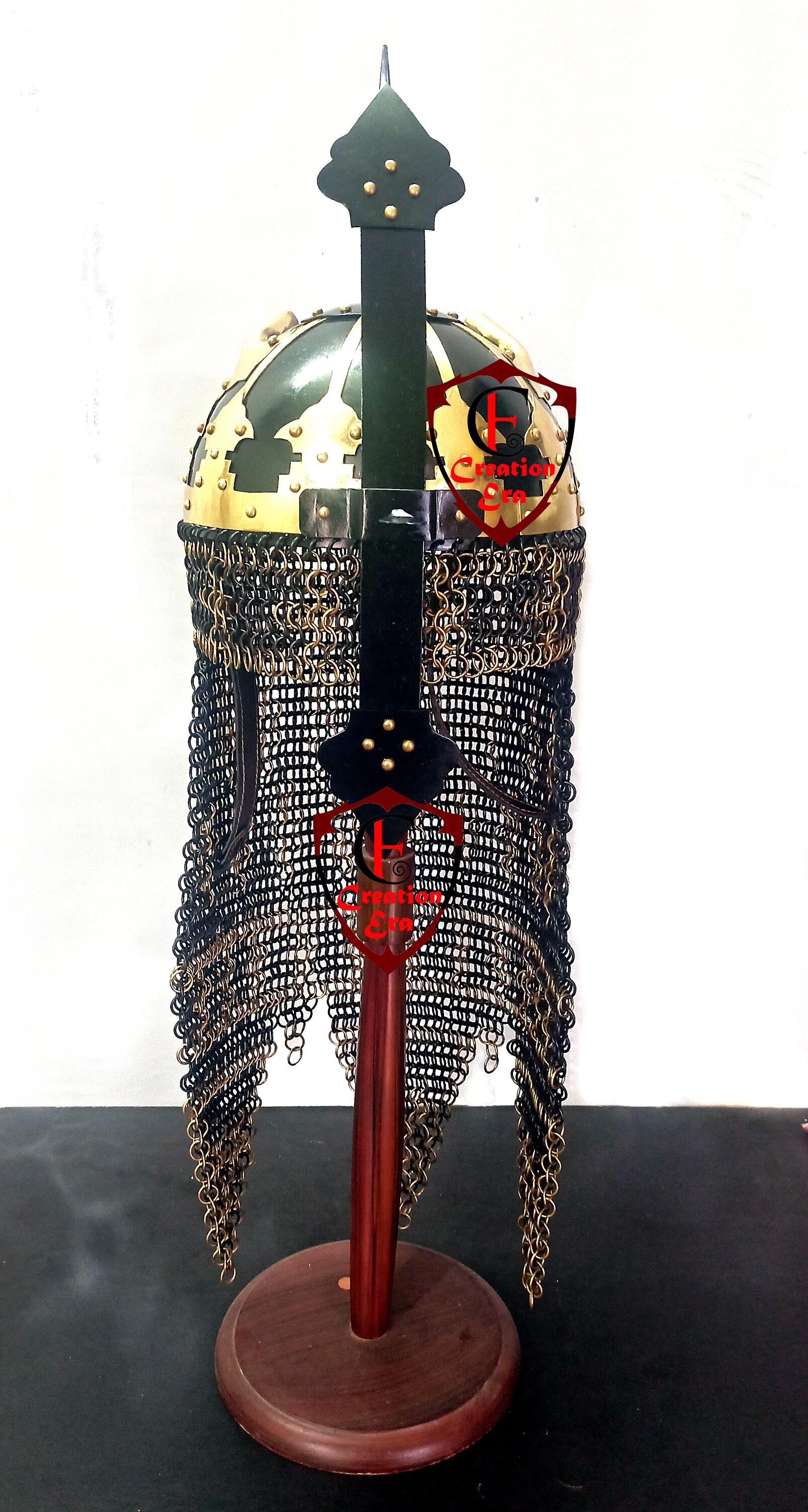 Ottoman Islamic Persian Kufic Helmet Khula Khuda With - Etsy Australia