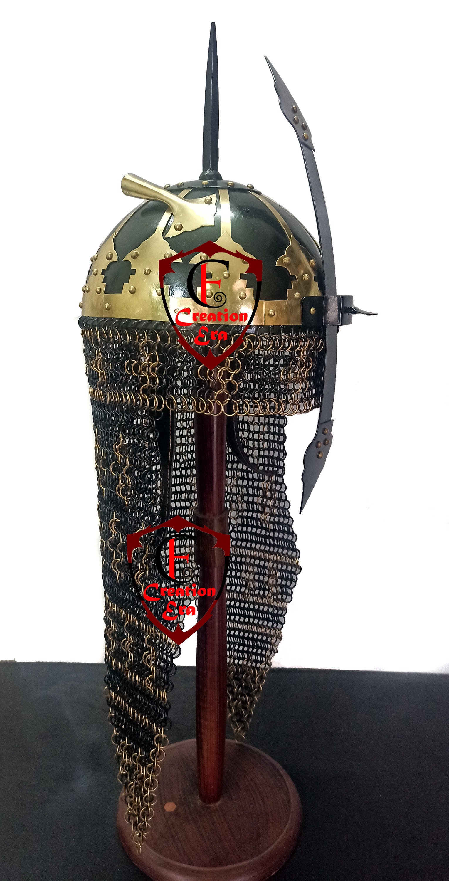 Ottoman Islamic Persian Kufic Helmet Khula Khuda With - Etsy Australia