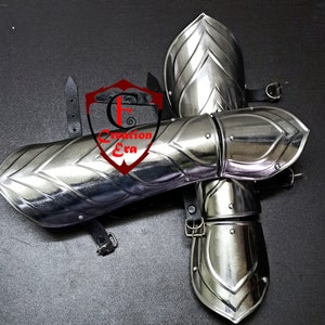 Eleven Bracers, Elf Fantasy Warrior Larp Clothing, ARM Protection ...