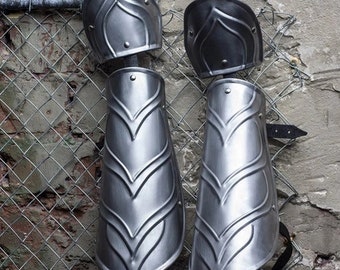 Medieval Knight Warrior Pair of Bracers Arm Larp Armor for - Etsy