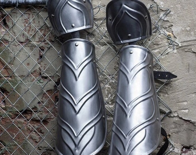Eleven Bracers, Elf Fantasy Warrior Larp Clothing, ARM Protection ...