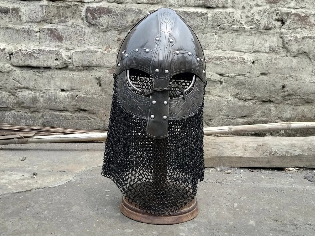 Medieval Viking Warrior Helmet Battle Ready Norman Helmet - Etsy