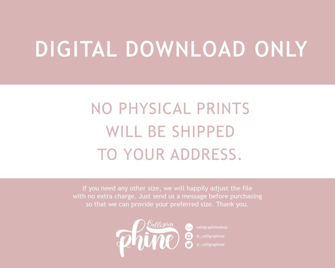 Philippians 4:13 Bible Verse Print, Calligraphy Print, Minimalist Wall ...