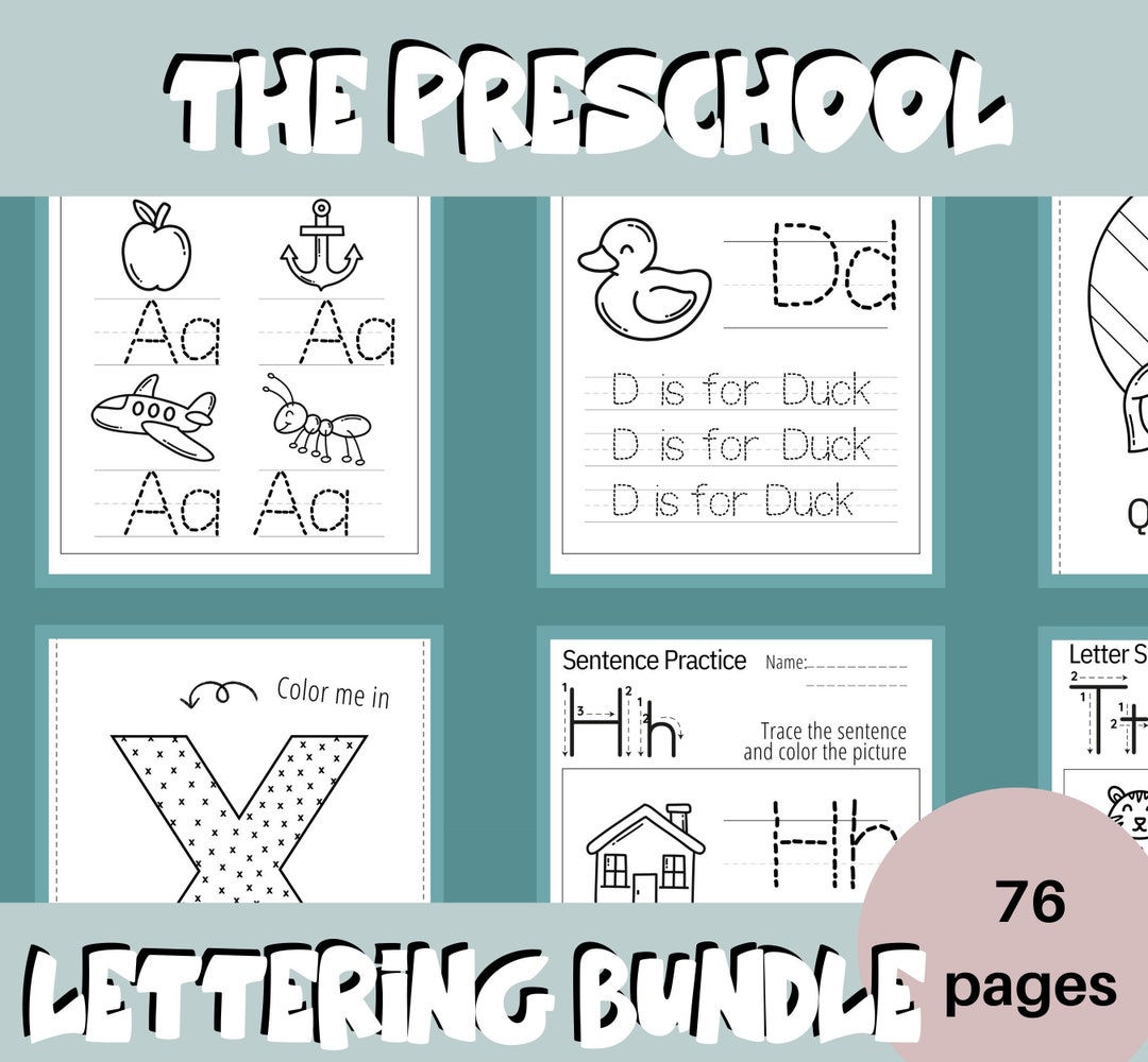 Preschool Learning Worksheets Homeschooling Curriculum Preschool ...