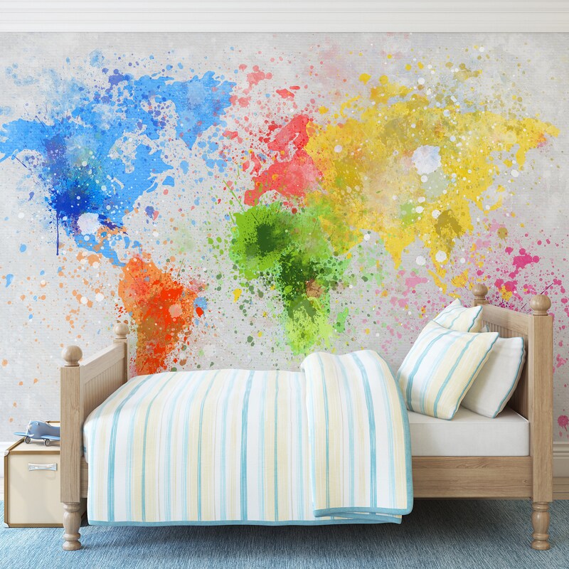 Splash Wall Mural - Etsy
