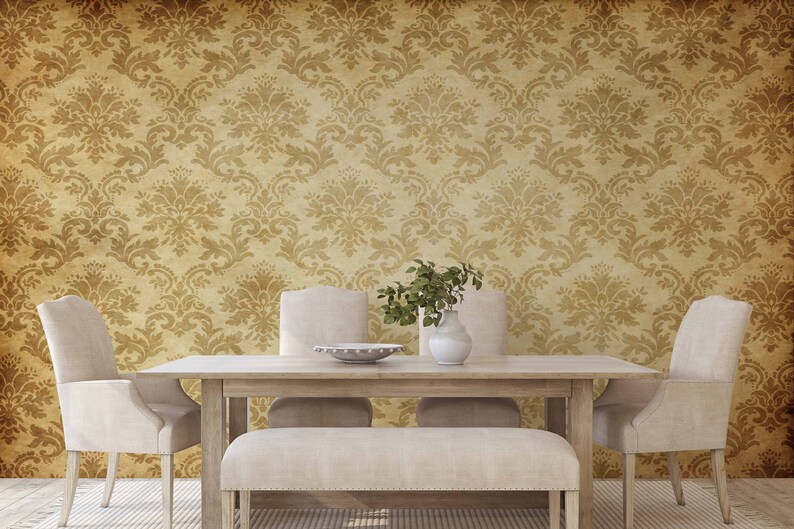 Vintage Wallpaper Retro Removable Peel and Stick Self Adhesive - Etsy