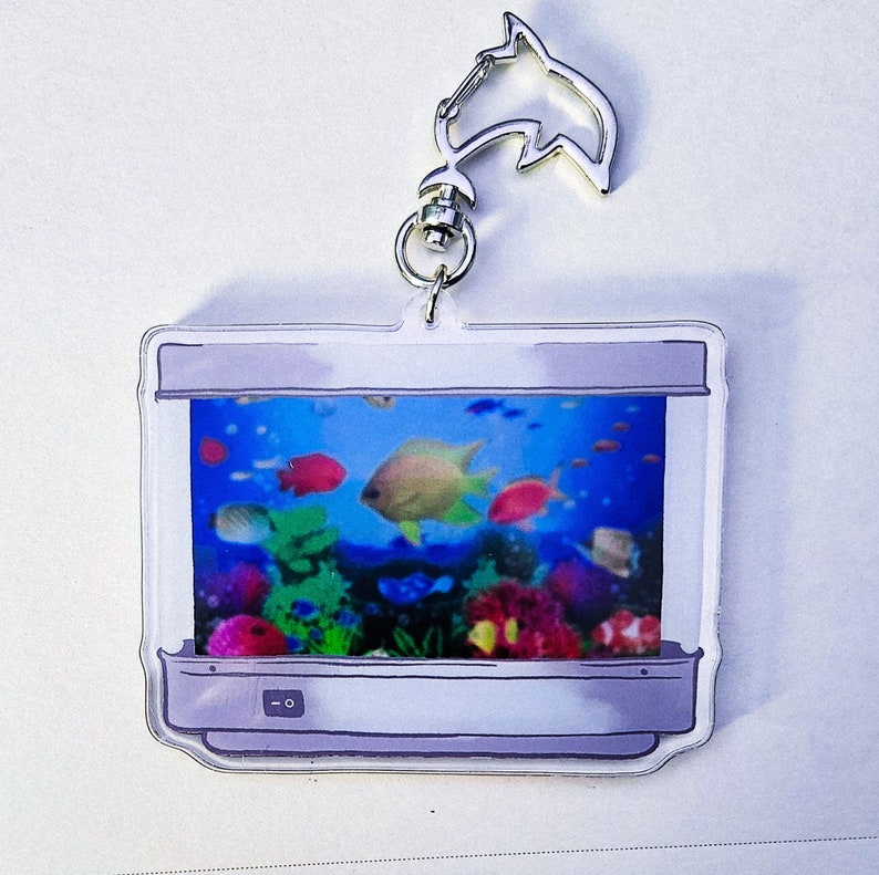 2.5" Frutiger Areo Shaker Keychain - Etsy