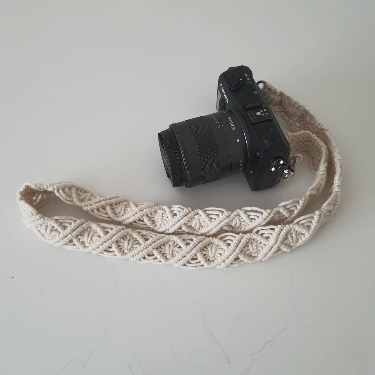 Camera Strap Boho Style Handmade Macrame / Replacement Strap / | Etsy