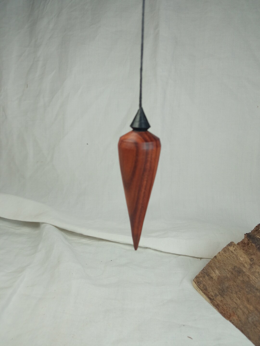 Drop Pendulum, Ball Pendulum, Precise Plum Wood and Ebony for Dowsing ...