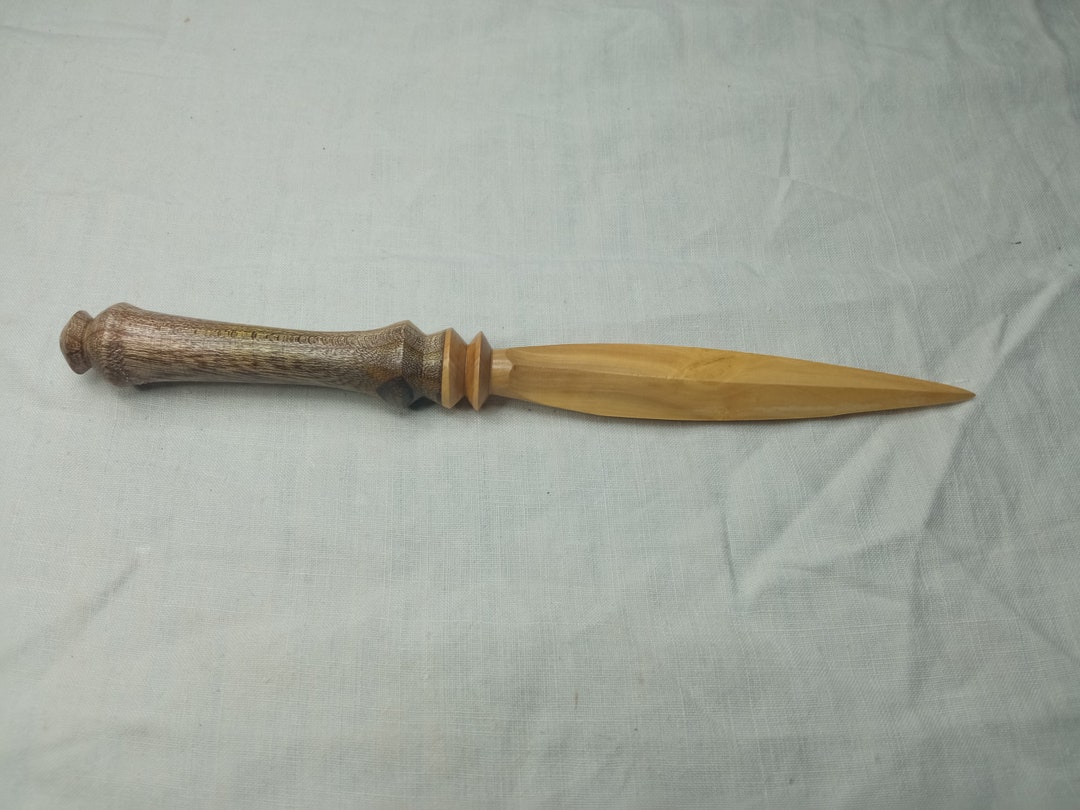 Paper Opener, Folder, Letter Opener in Walnut and Boxwood. - Etsy