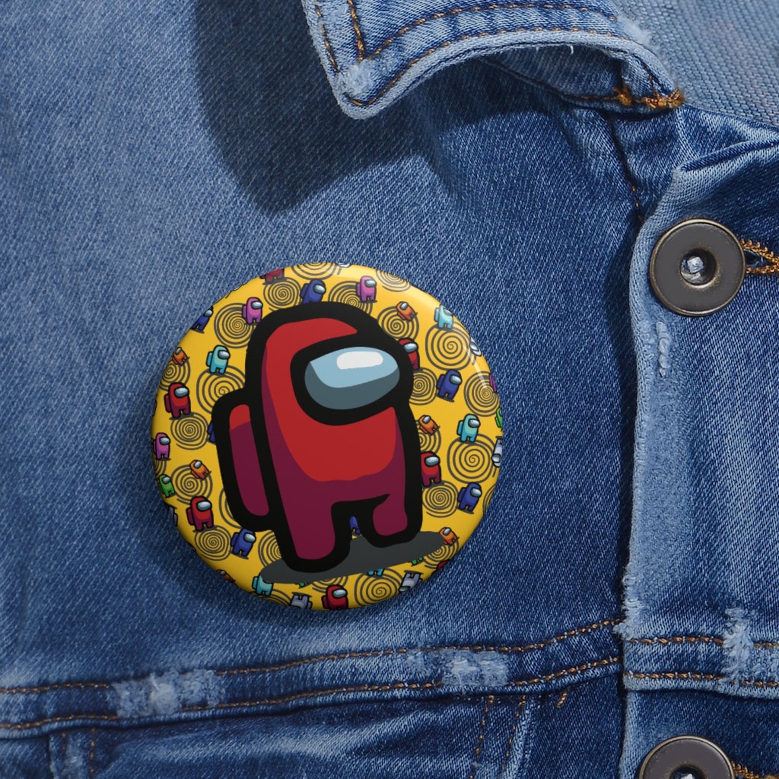 Among Us Pin Buttons | Etsy