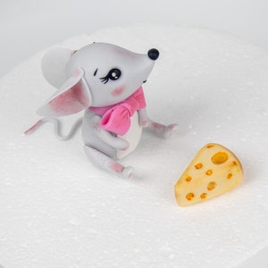 Edible Mouse Cake Topper / Mice Cake Toppers / Cake Decoration / Cheese ...