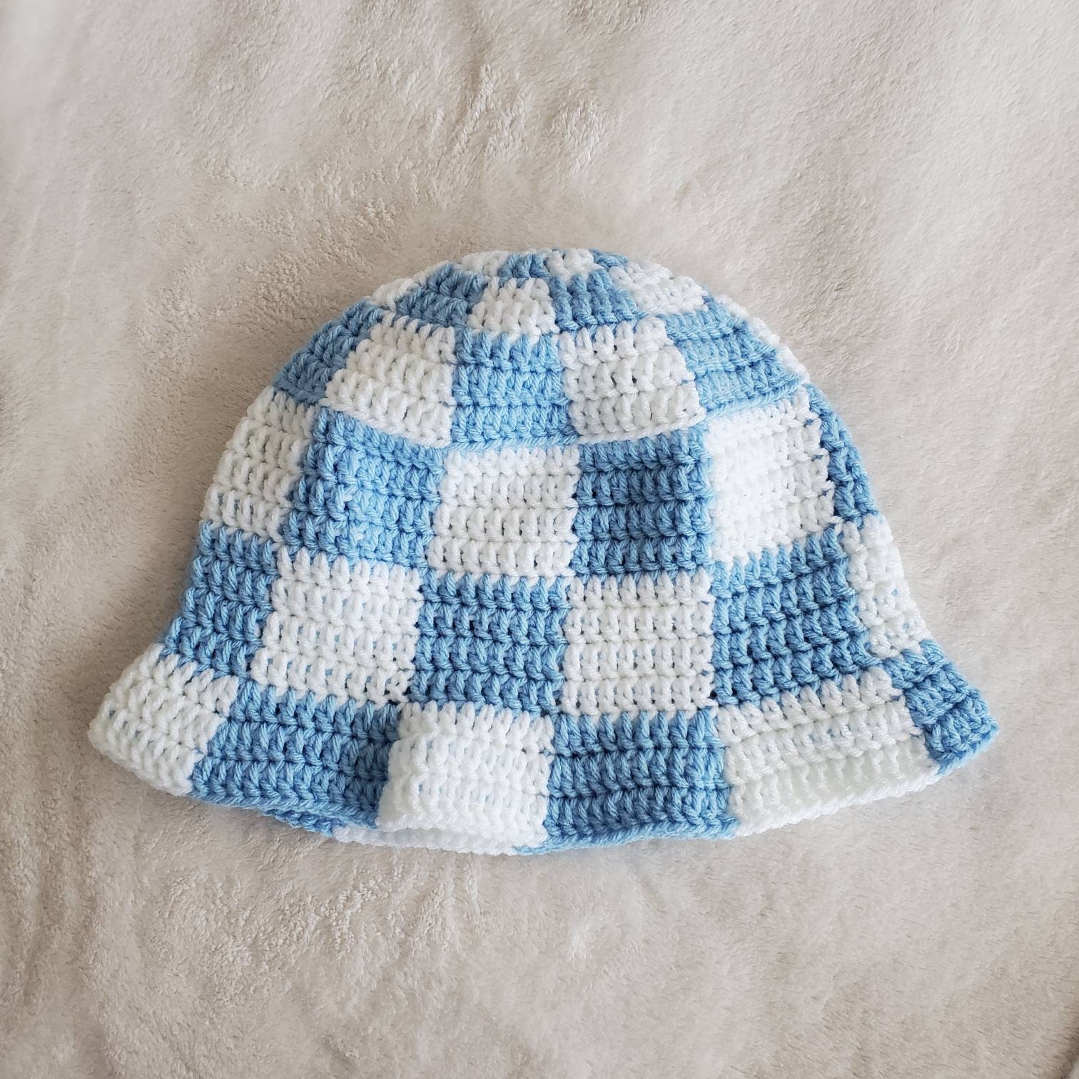 Checkered Bucket Hats READY TO SHIP medium - Etsy