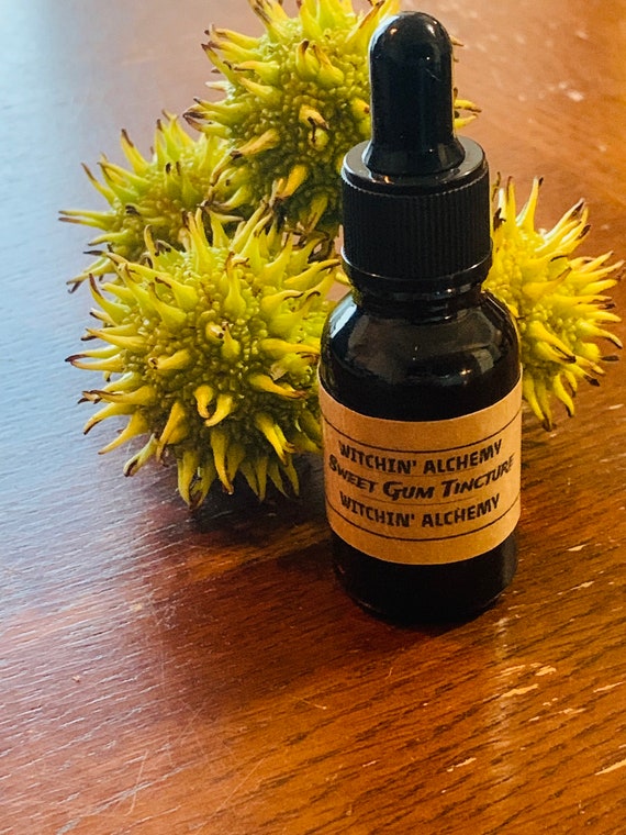 Sweetgum Tincture American Sweetgum Supplement Spike - Etsy