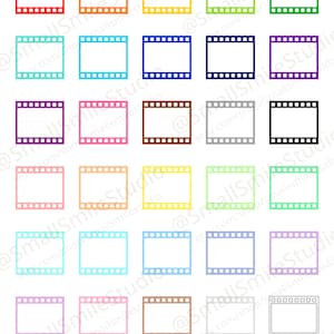 Film Printable Stickers Digital Stickers Goodnotes Stickers Functional ...