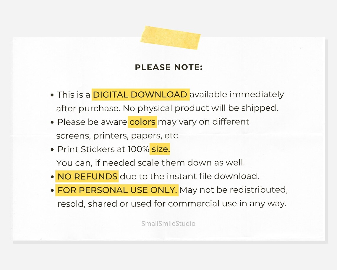 Playlist Printable Stickers Digital Stickers Goodnotes | Etsy