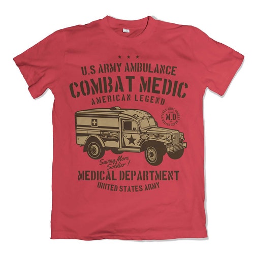 Combat Medic Shirt Combat Medic T-shirt Combat Medic Gift - Etsy
