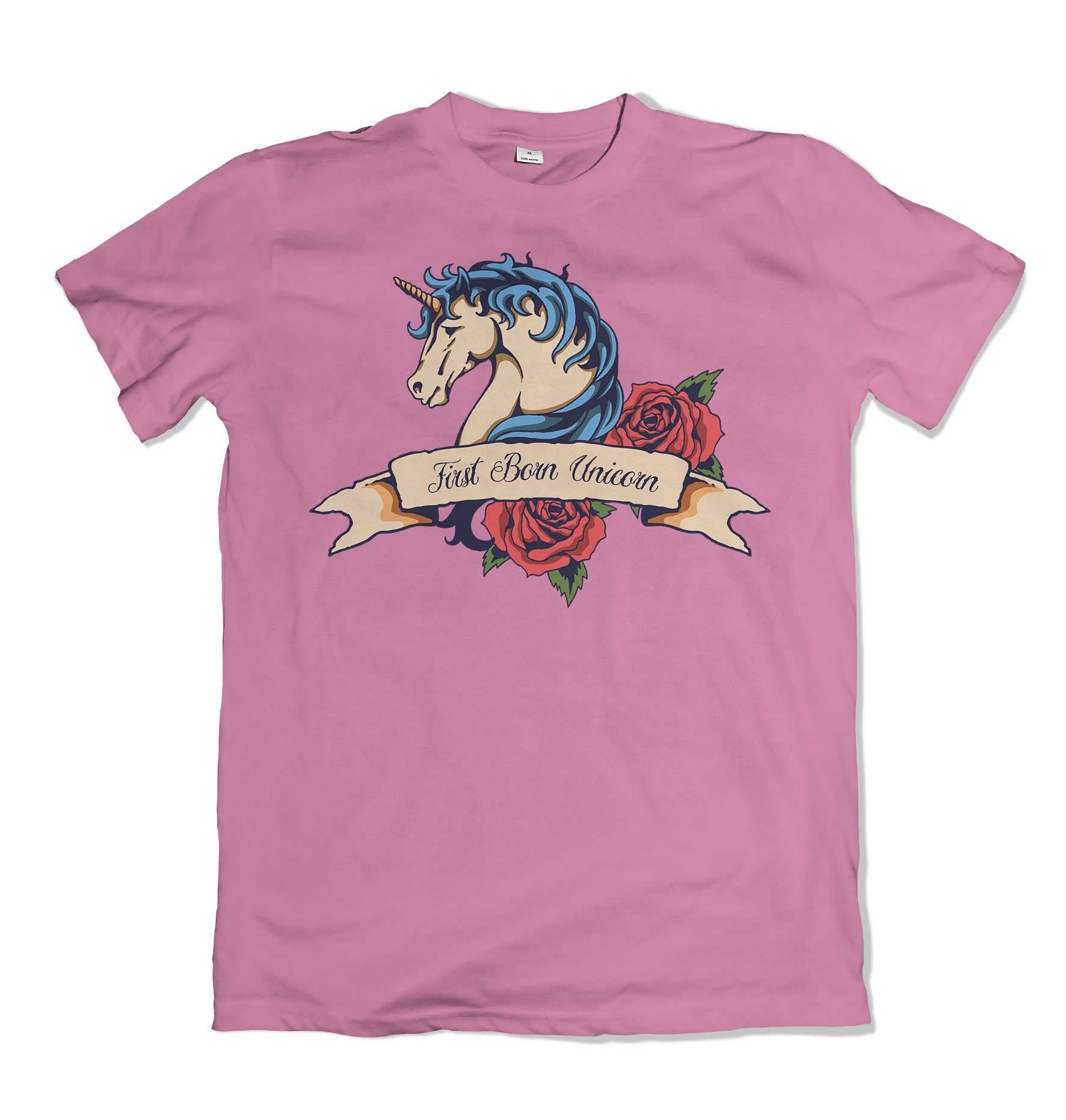 First Born Unicorn Mens T Shirt S 3xl Etsy